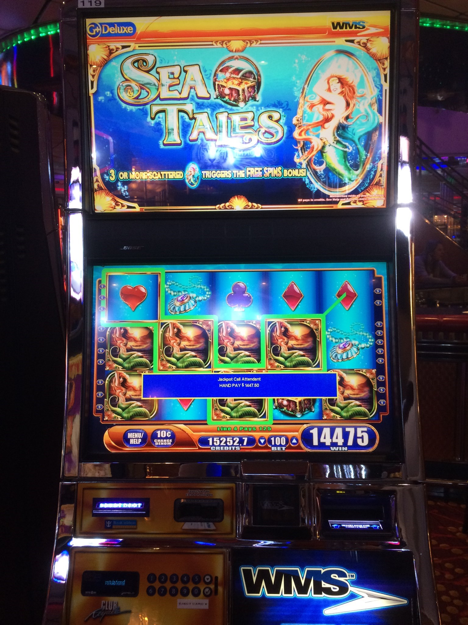 Slot Machines Onboard Explorer of the Seas Casino