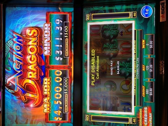 Action Dragons Slot Machine by Ainsworth