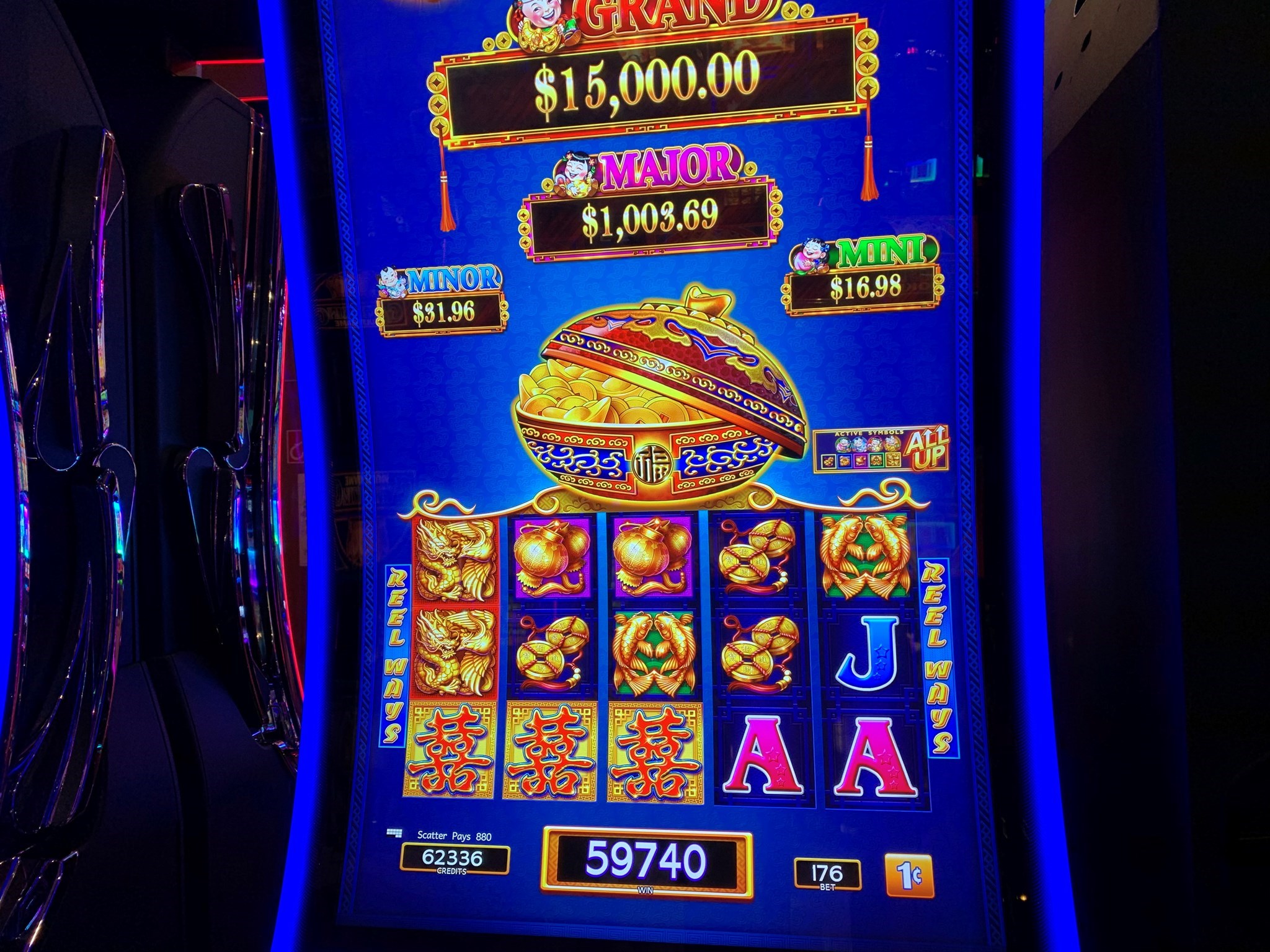 Slot Machines Onboard Brilliance of the Seas Casino