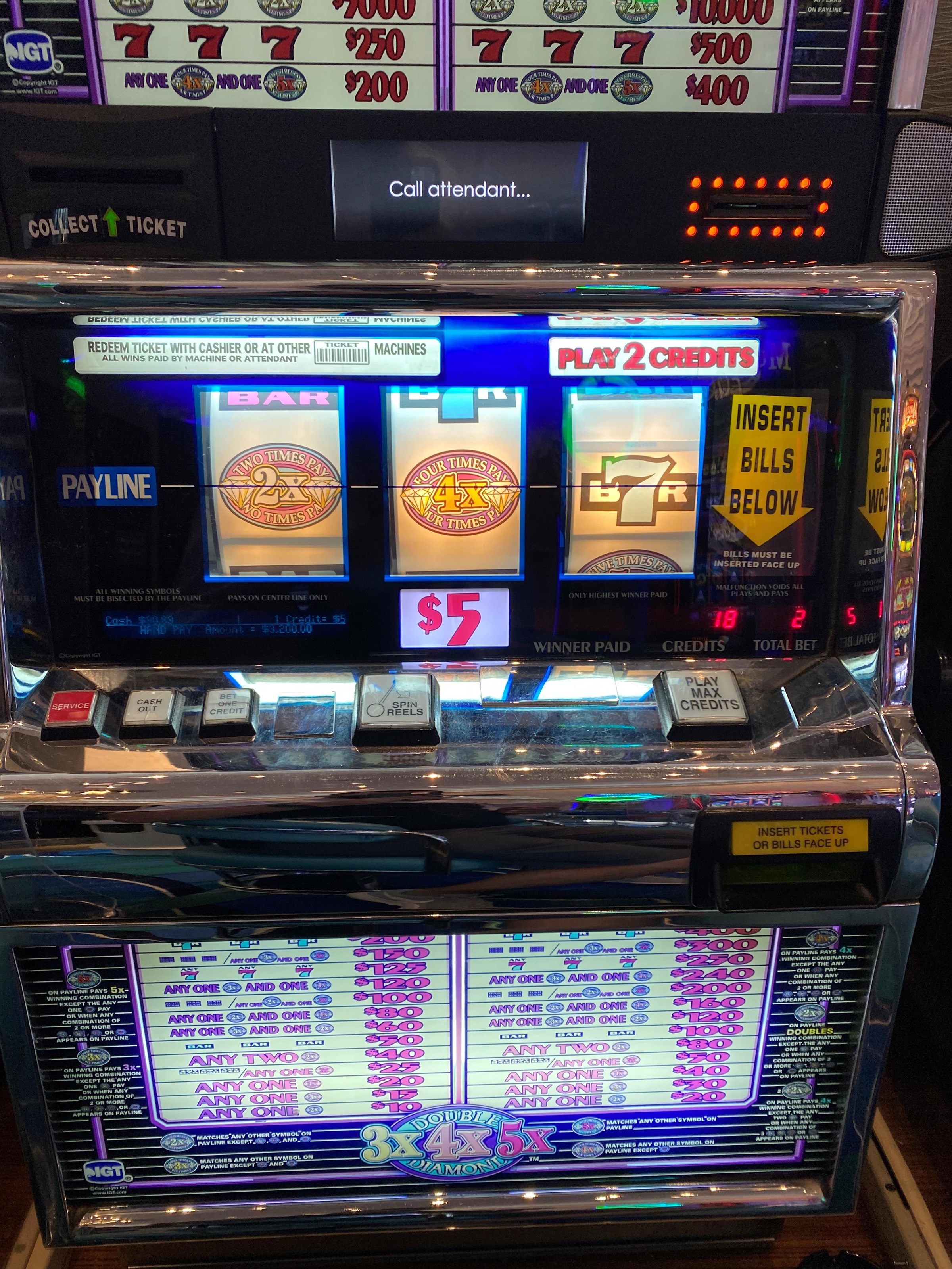Double Diamond Deluxe Slot Machine by IGT